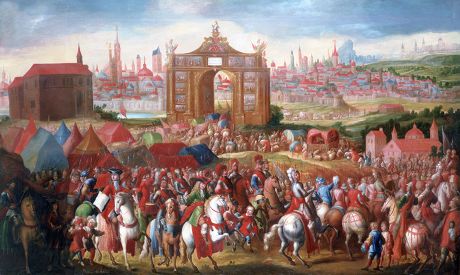 Triumphal Entry Alessandro Farnese Into Brussels Editorial Stock Photo ...