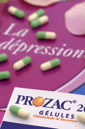 Antidepression Medication Prozac Editorial Stock Photo - Stock Image ...