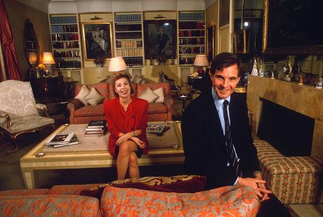 Jonathan Aitken Wife Lolicia Editorial Stock Photo - Stock Image ...