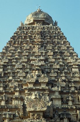 Brihadishwara Temple Vimana Editorial Stock Photo - Stock Image ...