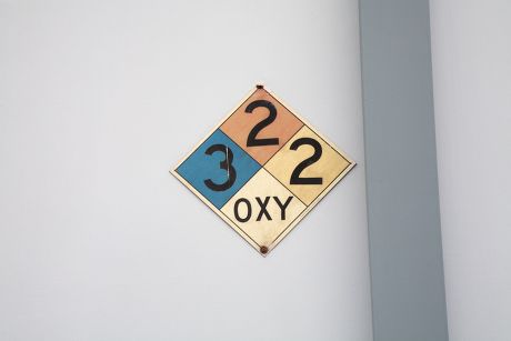 Nfpa Warning Placards National Fire Protection Editorial Stock Photo ...