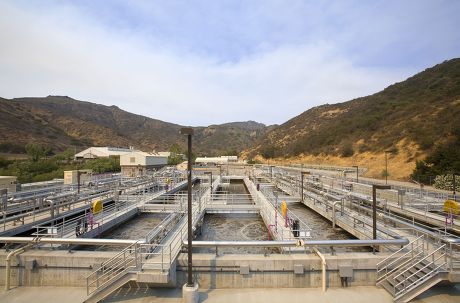 Bioreactor Basin Hill Canyon Wastewater Treatment Editorial Stock Photo ...