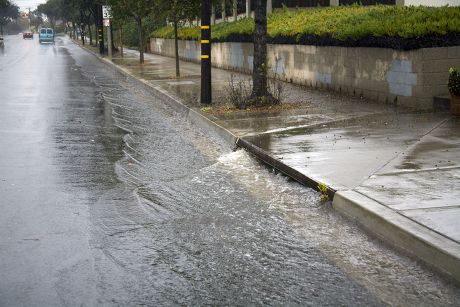 Storm Drainage System Heavy Rains Flow Editorial Stock Photo - Stock ...