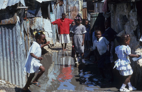 Slums Haiti Cite Soleil Shanty Town - Foto de stock de contenido ...