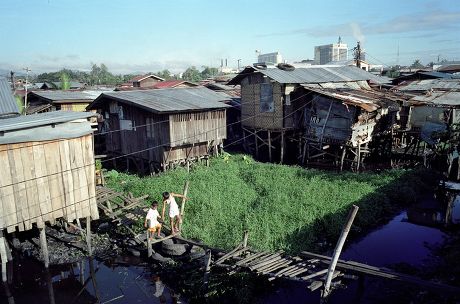 Slums Philippines Cebu City These Families Editorial Stock Photo ...