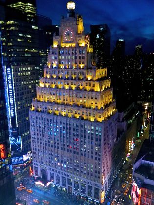 Paramount Building New York Editorial Stock Photo - Stock Image ...