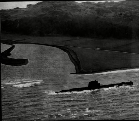 Hms Taciturn Royal Navy Submarine Seen Editorial Stock Photo - Stock ...