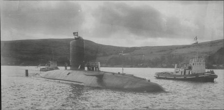Hms Warspite Royal Navy Submarine Returns Editorial Stock Photo - Stock ...