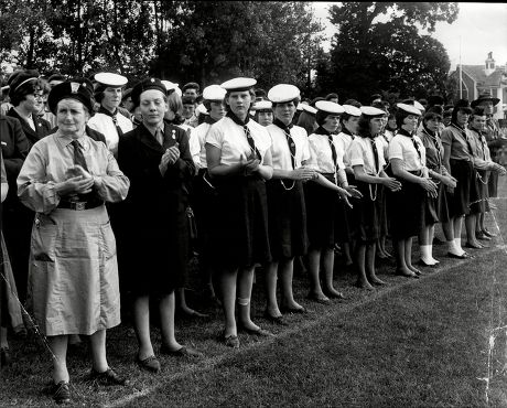 Britain Sea Rangers Girl Guides Welcome Editorial Stock Photo - Stock ...