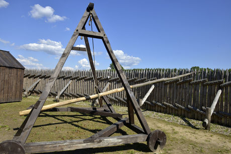 Siege Hook Medieval Siege Machine Part Editorial Stock Photo - Stock ...