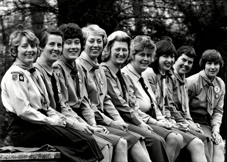 Women Scout Leaders Gilwell Park Chingford Editorial Stock Photo ...