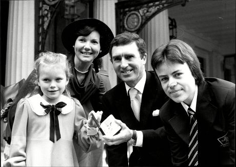 Middlesex Cricketer Fred Titmus Family Wife Editorial Stock Photo ...