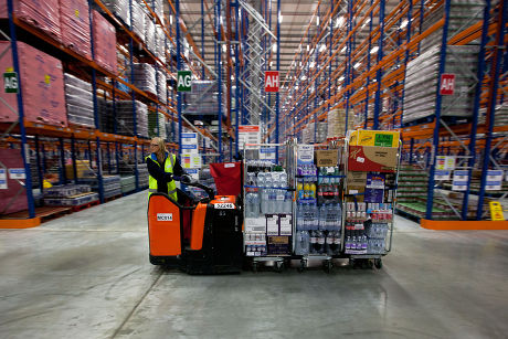 Sainsbury Logistics Centre Charlton London Britain Editorial Stock ...