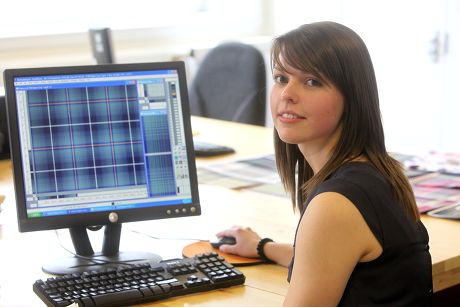 Tartan Designer Lyn Johnstone Editorial Stock Photo - Stock Image ...