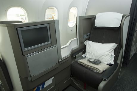 Club World Class Seating Inside Boeing Editorial Stock Photo - Stock ...