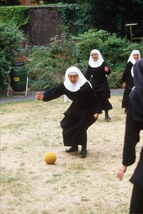 Nuns Playing Football Editorial Stock Photo - Stock Image | Shutterstock