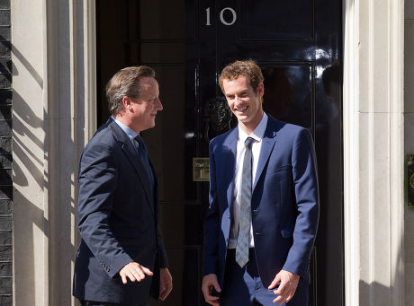 Andy Murray visits No 10 Downing St, London, Britain - 08 Jul 2013 ...