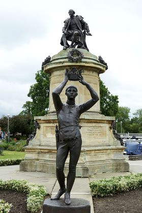 Statue William Shakespeare Prince Harry Hal Editorial Stock Photo ...