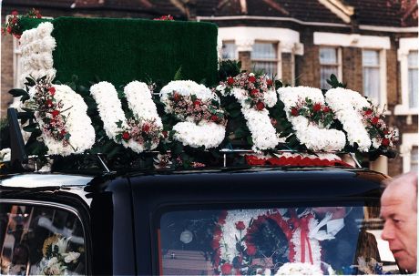 Floral Tribute On Hearse Buster Edwards Editorial Stock Photo - Stock ...