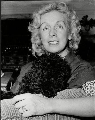 Lady Eva Robens Wife Lord Alfred Editorial Stock Photo - Stock Image ...