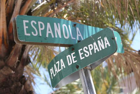 Espanola Way Miami Usa Editorial Stock Photo - Stock Image | Shutterstock