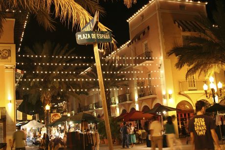 Espanola Way Miami Usa Editorial Stock Photo - Stock Image | Shutterstock