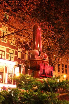 Red Light Destrict Amsterdam Netherlands Editorial Stock Photo - Stock ...
