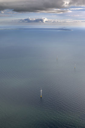 Enbw Baltic 1 Offshore Wind Farm Editorial Stock Photo - Stock Image ...