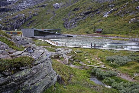 Visitor Centre Trollstigen Trolls Footpath One Editorial Stock Photo ...