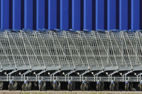 Ikea Shopping Carts Editorial Stock Photo - Stock Image | Shutterstock