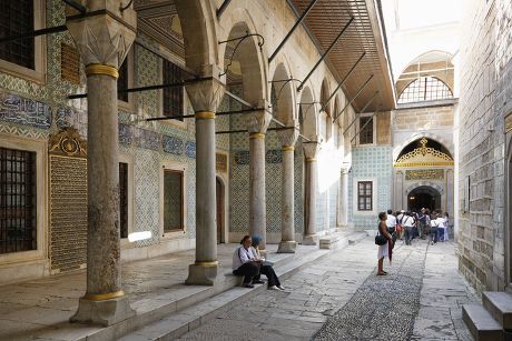 Courtyard Black Eunuchs Harem Topkapi Palace Editorial Stock Photo ...