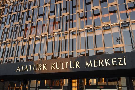Cultural Centre Akm Istanbul Turkey Editorial Stock Photo - Stock Image ...
