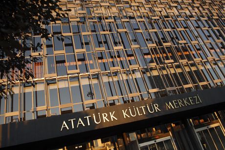 Cultural Centre Akm Istanbul Turkey Editorial Stock Photo - Stock Image ...