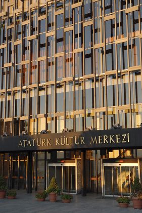 Cultural Centre Akm Istanbul Turkey Editorial Stock Photo - Stock Image ...