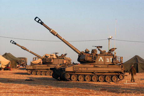 M109 howitzer of the Artillery Corps of Israeli Defence Force, Nachal ...
