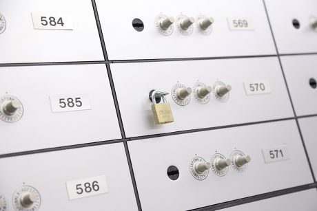 Safety Deposit Boxes Bank Vault Editorial Stock Photo - Stock Image ...
