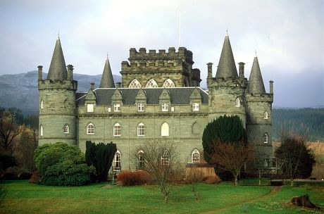 Inverary Castle Editorial Stock Photo - Stock Image | Shutterstock