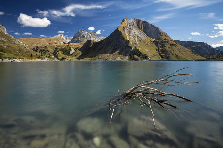 Spullersee Reservoir Vorarlberg Austria Editorial Stock Photo - Stock ...