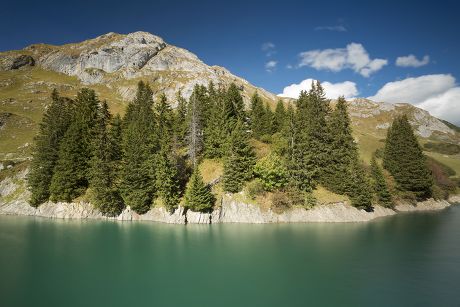 Spullersee Reservoir Vorarlberg Austria Editorial Stock Photo - Stock ...