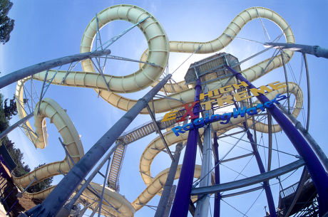 High Extreme New Water Toboggan Ride Editorial Stock Photo - Stock ...