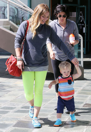 Hilary Duff Luca Cruz Comrie Editorial Stock Photo - Stock Image ...