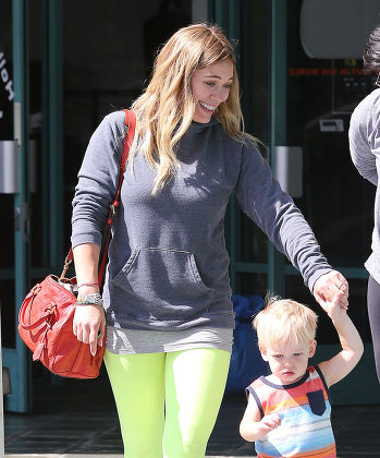 Hilary Duff Luca Cruz Comrie Editorial Stock Photo - Stock Image ...