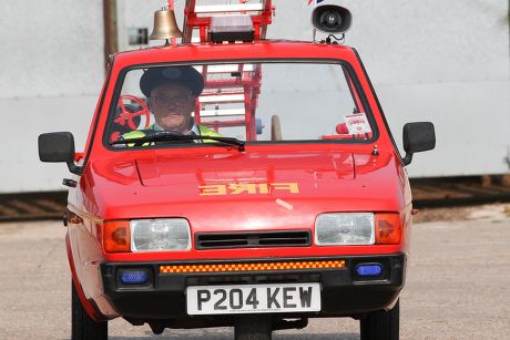 John Ward Reliant Robin Fire Engine Editorial Stock Photo - Stock Image ...