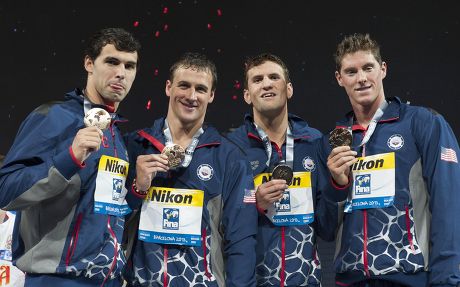 Ricky Berens Ryan Lochte Charles Gipson Editorial Stock Photo - Stock ...