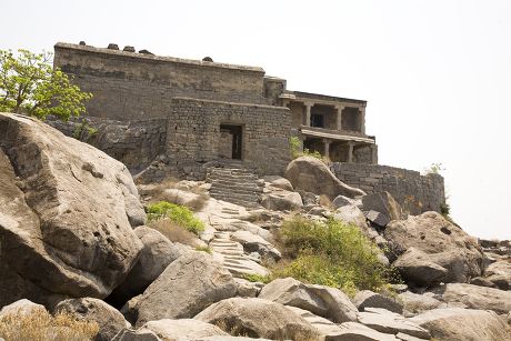 Pathway Steps Leads Citadel Stone Fort Editorial Stock Photo - Stock ...