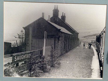 Saughtree Railway Station Editorial Stock Photo - Stock Image ...