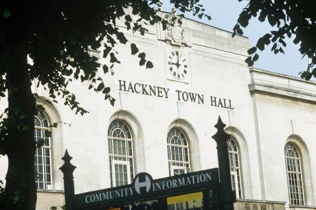 Hackney Town Hall London Britain Editorial Stock Photo - Stock Image ...