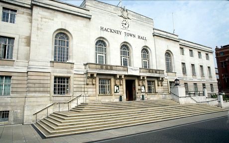 Hackney Town Hall London Britain Editorial Stock Photo - Stock Image ...