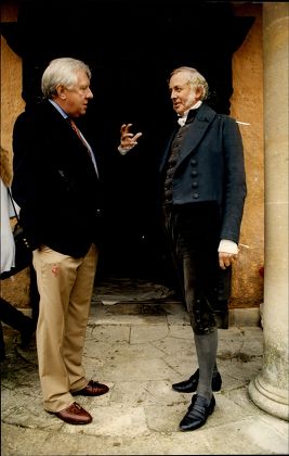 Roy Hattersley Benjamin Whitrow On Set Editorial Stock Photo - Stock ...