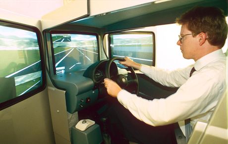 Learner Driver Using Virtual Reality Driving Editorial Stock Photo ...